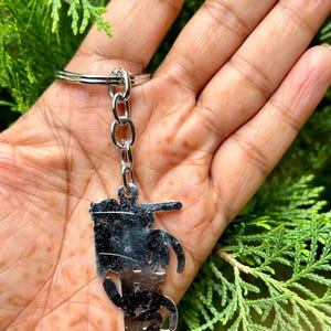 4 " Artisan Crafted Lord Shiva, Trishul, Har Har Mahadev Metal Key Ring ...