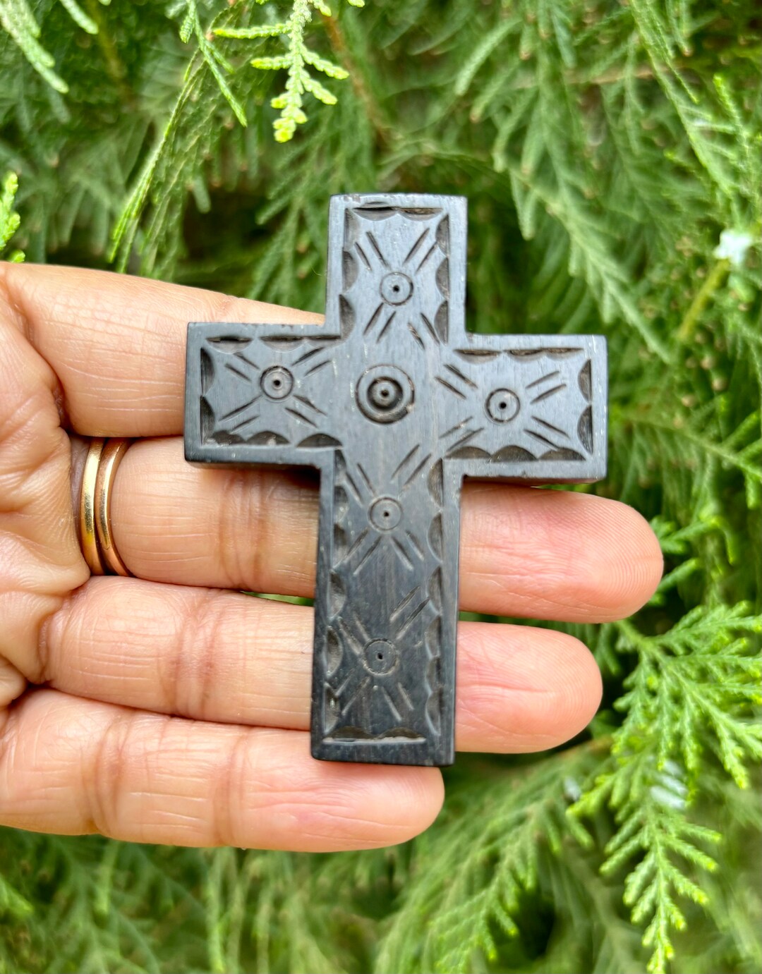 1 Pc Wood CROSS Pendant, Jesus Christ, Wooden Locket Handmade, 6 Cm ...