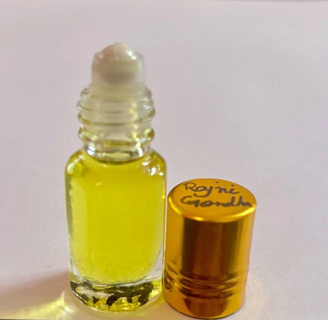 Natural 3ml RAJNIGANDHA Flower ATTAR/ ITTAR Perfume Oil Hindu Ritual ...