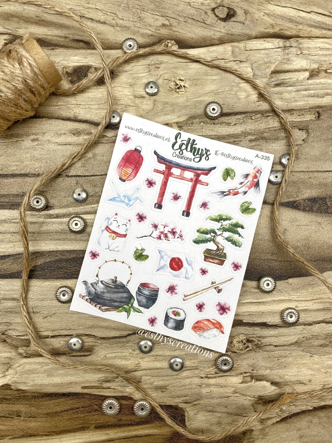 Japan Stickers, Japanese Stickers, Koi Fish, Sushi, Bonsai, Japanese ...