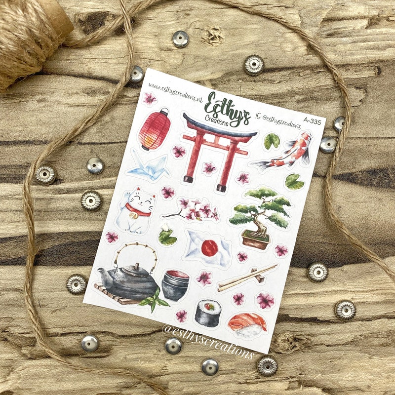 Japanese Stickers - Etsy