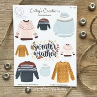 Autumn Stickers - Etsy