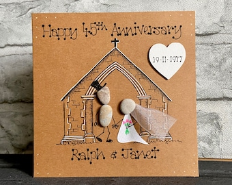 Hand Drawn Wedding Card - Etsy UK