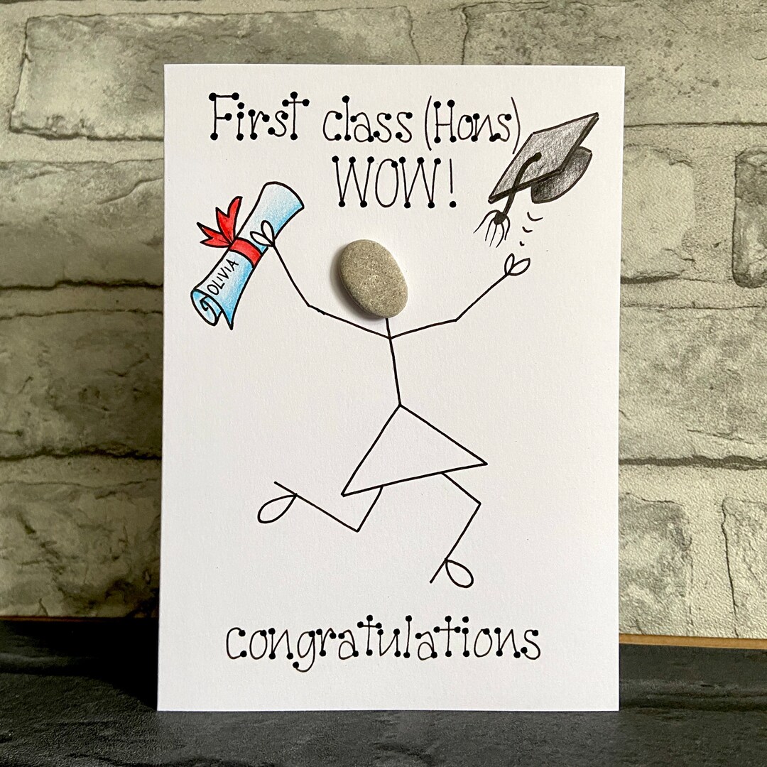 Personalised University Graduation Card Graduate - Etsy