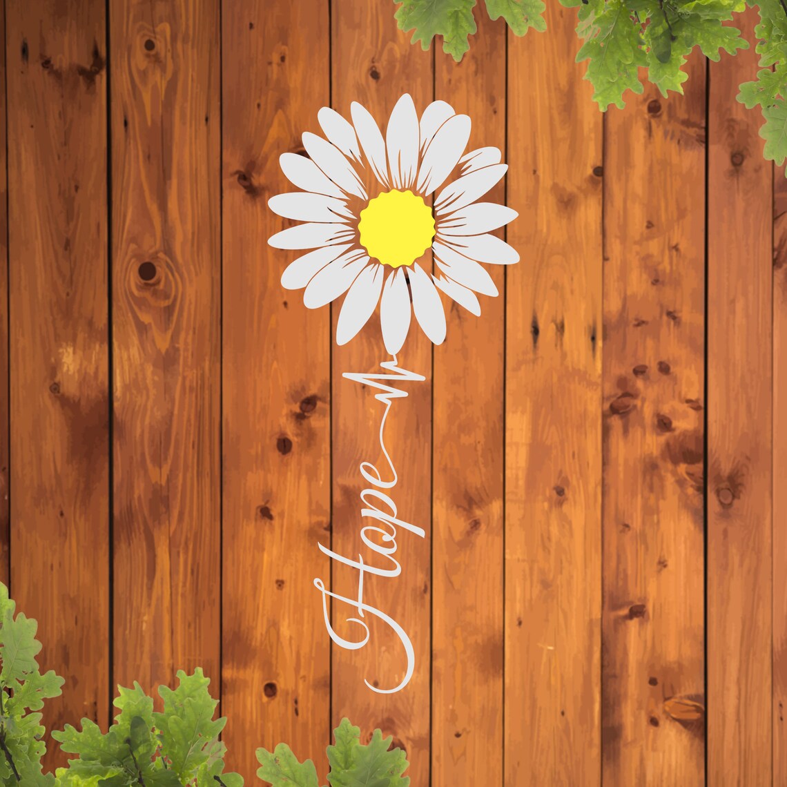 SVG faith hope love daisy svg daisy flower svg simple daisy | Etsy