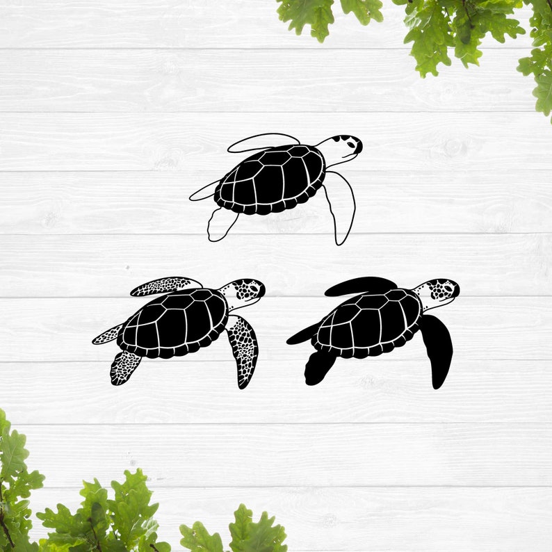 Tribal Turtle Svg Cute Turtle Svg Turtle Svg Sea Turtle - Etsy