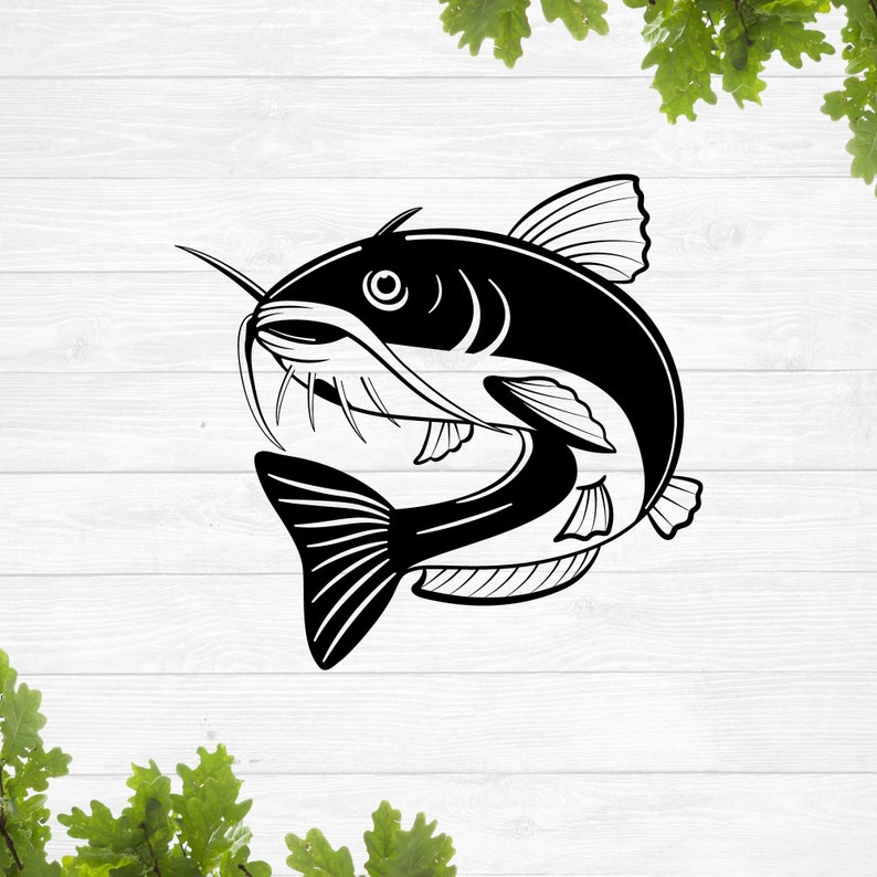 Catfish Svg Flathead Catfish Svg Lake Fish Svg Fish Svg - Etsy