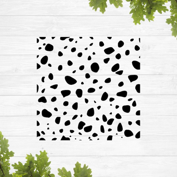 Dalmatian Spots Pattern Svg File - Etsy