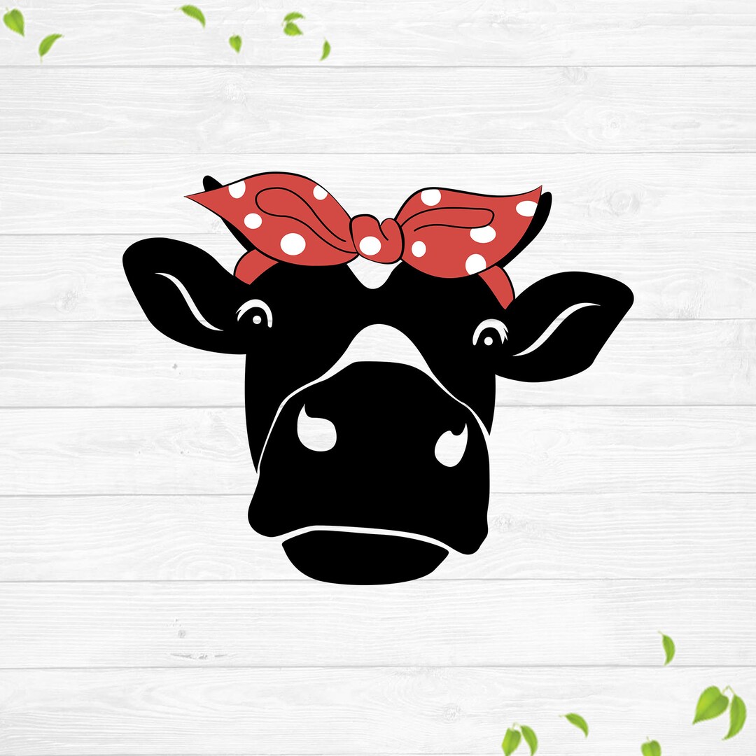 Cow Bandana Svg Cow Face Svg Cow Head Svg Heifer Svg Cow - Etsy Canada