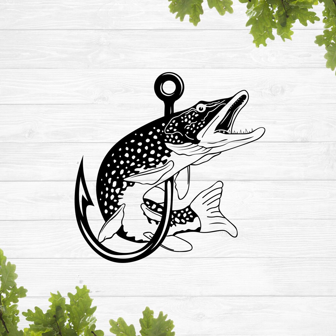 Lake Life Svg, Fish Hooks Svg, Fish Svg, Bass Fishing Svg, Keeping It ...