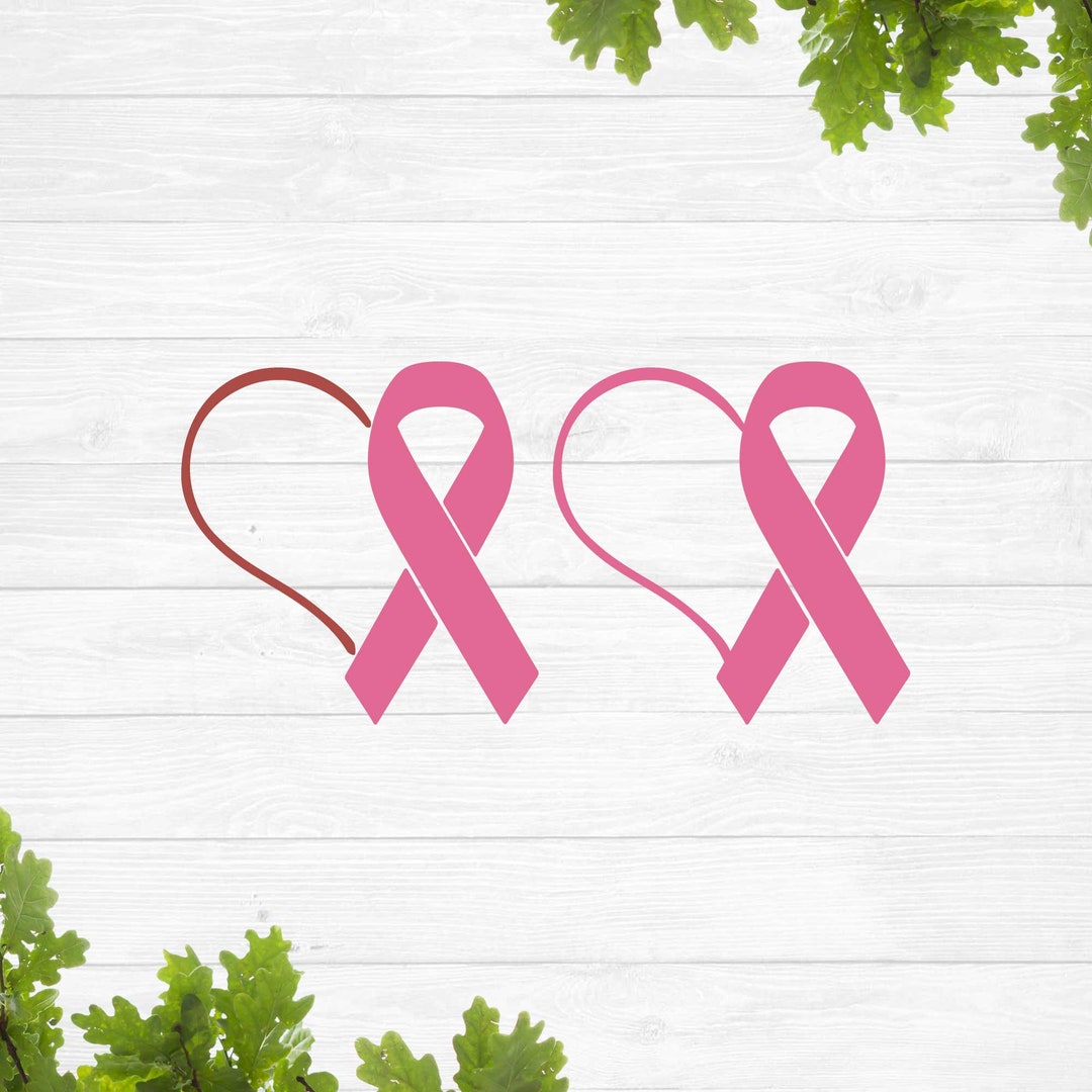 Heart With Ribbon Svg - Etsy
