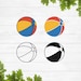 Beach Ball Svg, Summer Beach Cut Files, Classic Beach Ball Vector Files ...