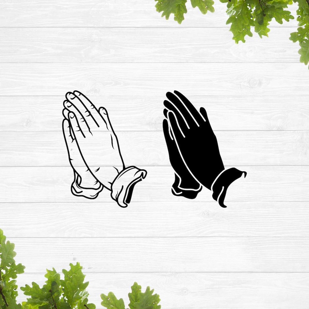 Praying Hands Svg, Prayer Hands Svg, Religious Svg - Etsy