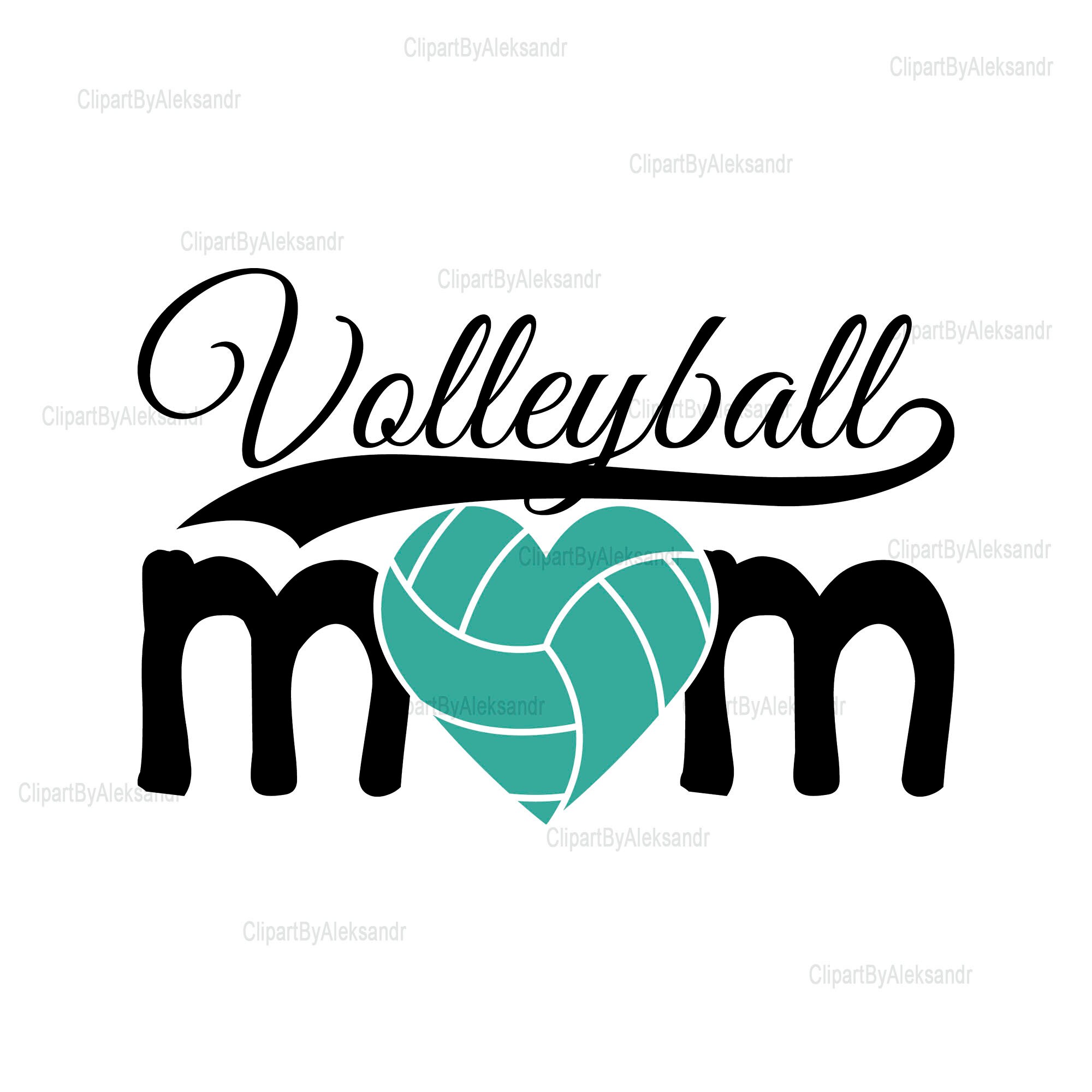Love Volleyball Svg Volleyball Mom Svg Volleyball Svg | Etsy