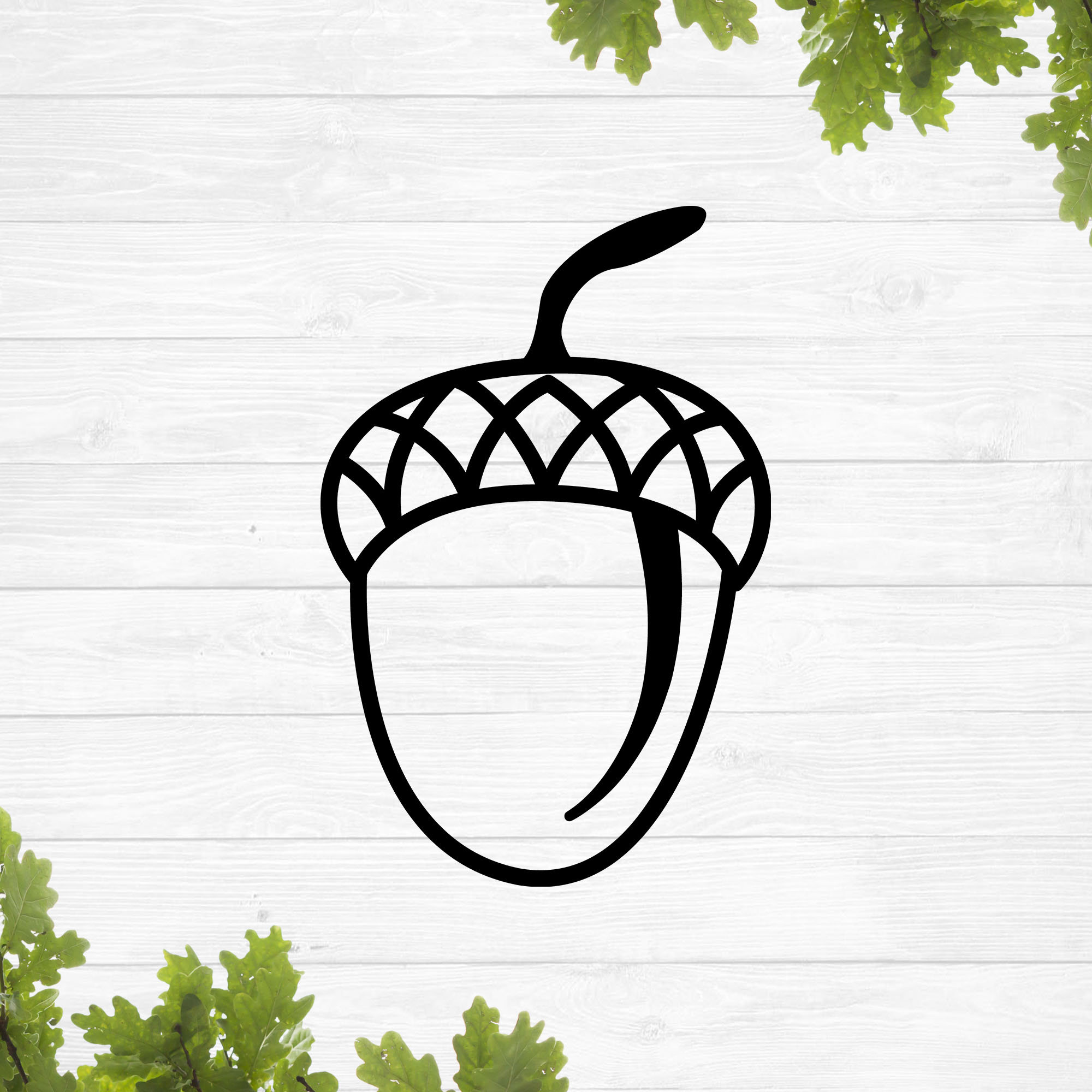 Oak Leaf Svg, Acorn Svg - Etsy