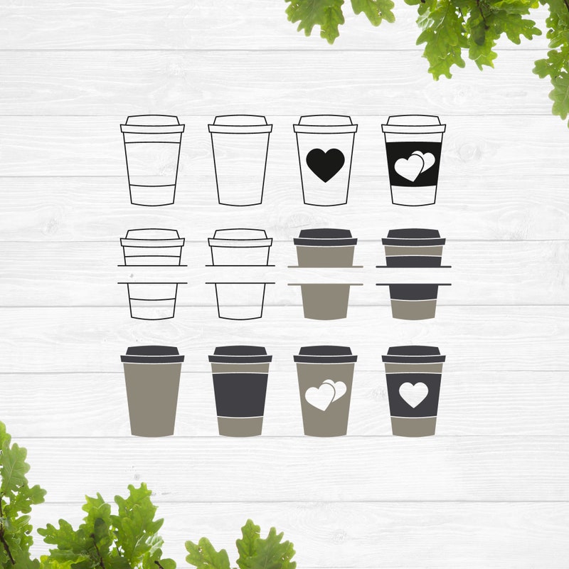 Coffee Cup Svg - Etsy