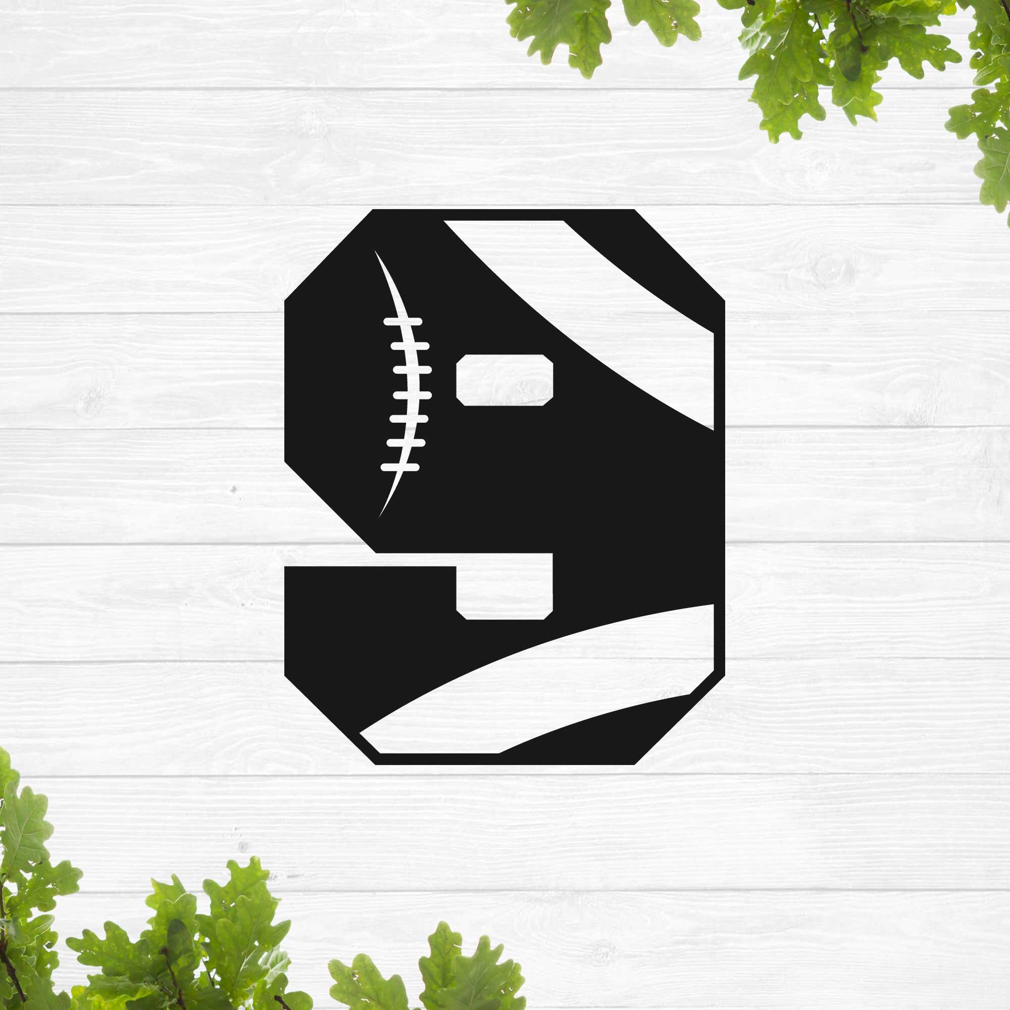 Football Numbers Svg, Sport Svg, Football American Font Svg - Etsy