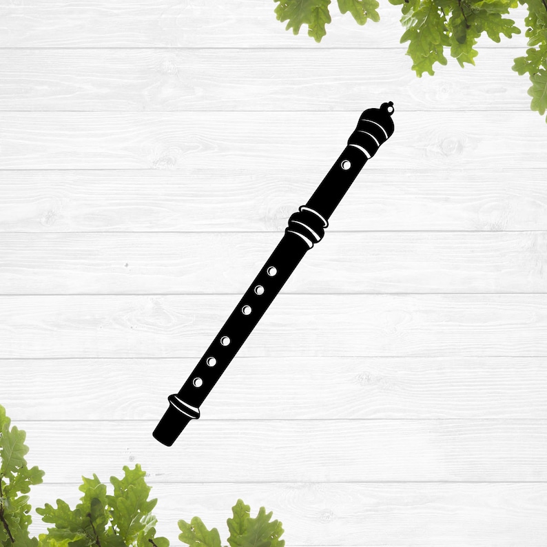 Flute Svg for Cricut Flute Graphic - Etsy