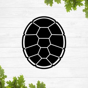 Turtle Shell Svg, Turtle Shell Stencil, Turtle Shell Silhouette, Simple ...