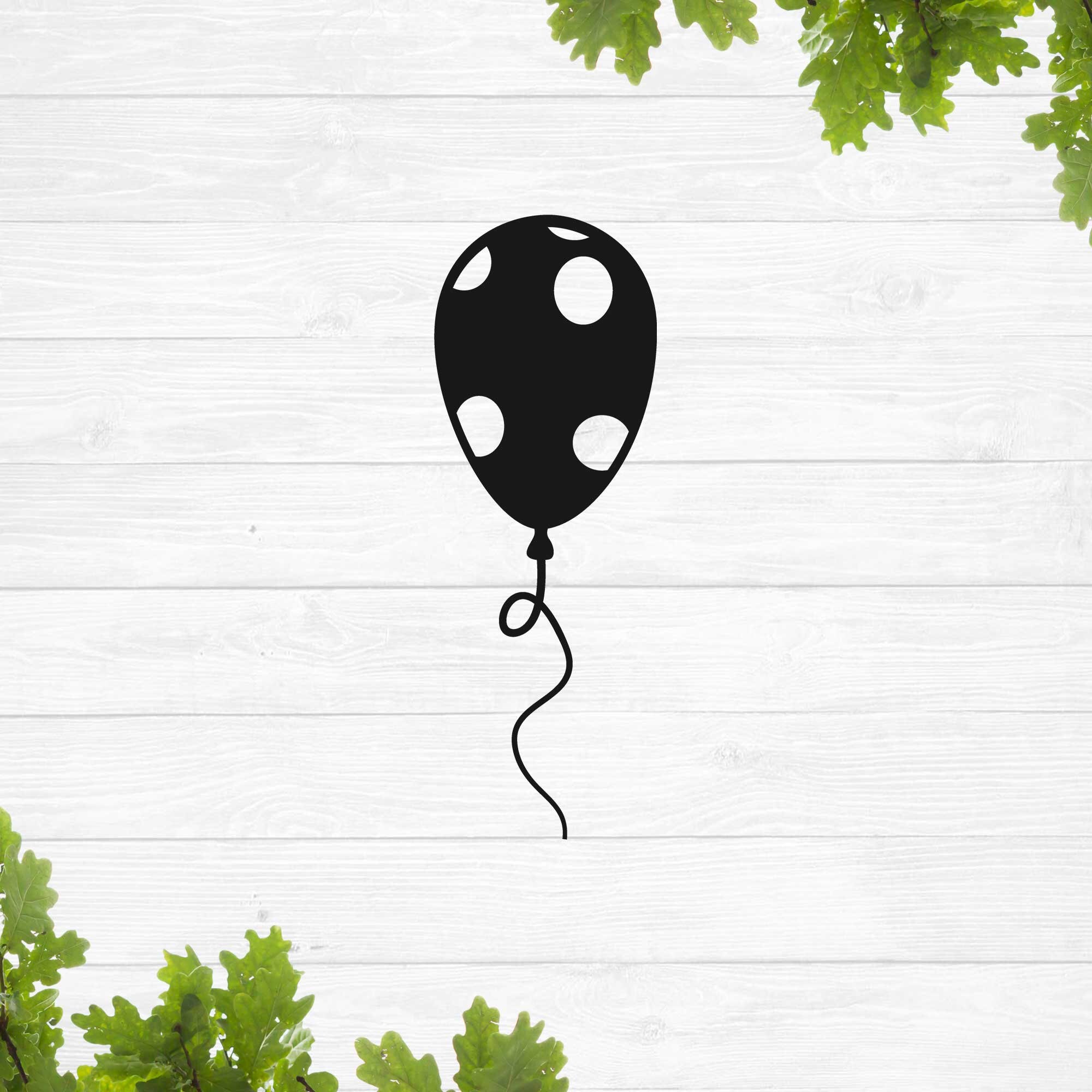 Birthday Balloons Svg, Air Balloon Svg, Birthday Decor, Patry Balloon ...