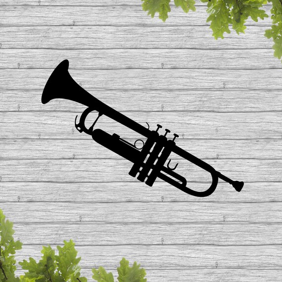 SVG Trumpet Svg Music Svg Musical Instrument Svg Vinyl | Etsy