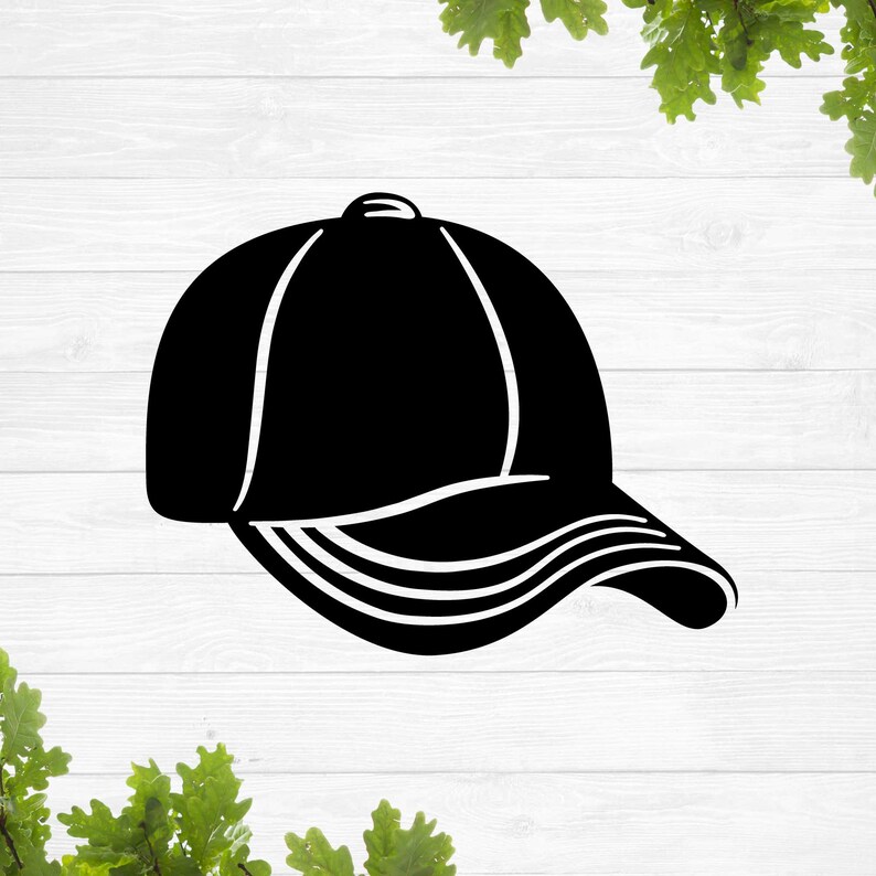 Ball Cap Svg Design Baseball Cap Svg File for Cricut Baseball - Etsy