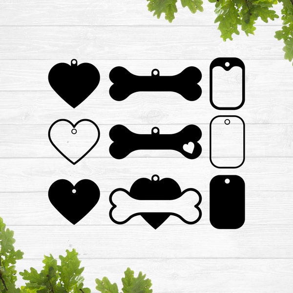 Small Dog Tag - Etsy