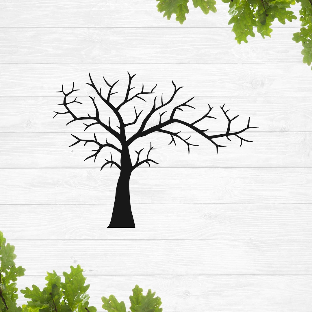 Tree Without Leaves Svg, Autumn Tree Svg, Bare Tree Svg, Tree ...