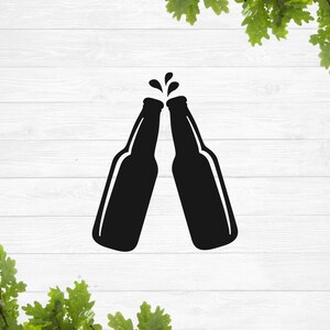 Beer Bottle Svg, Beer Monogram Svg, Beer Bottle Silhouette, Better ...