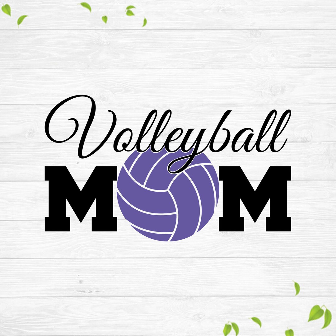 Volleyball Mom Svg, Volleyball Balloon Svg - Etsy