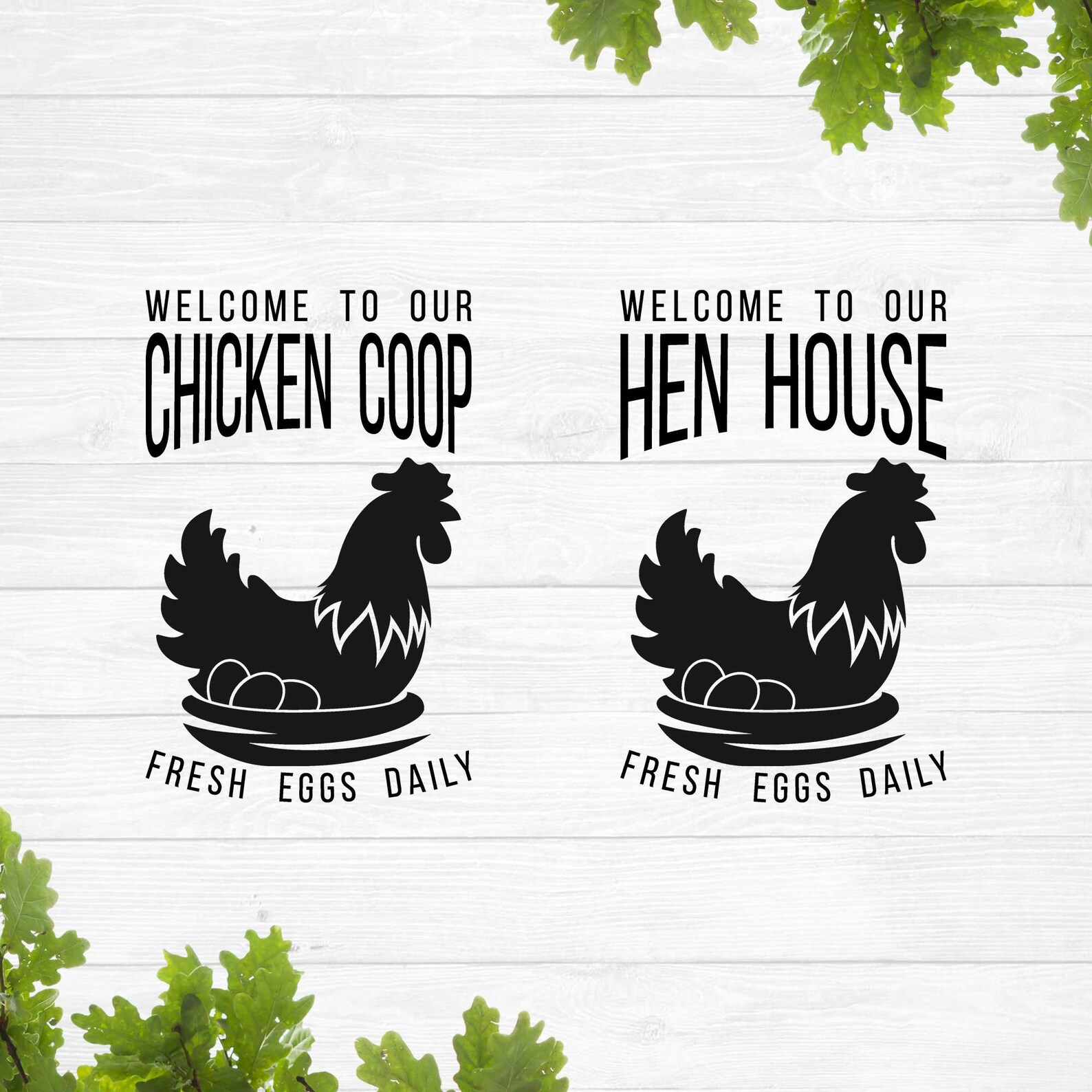 Chicken Coop Svg, Hen House Svg, Farmhouse Sign Design, Farm Fresh Eggs ...