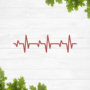 Heart Rhythm Svg, Heart Beat Svg, Heart Rate Svg, Heart Pulse Svg ...