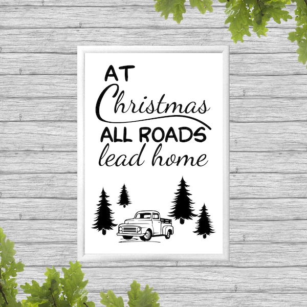 All Roads Lead Home Quote - Etsy