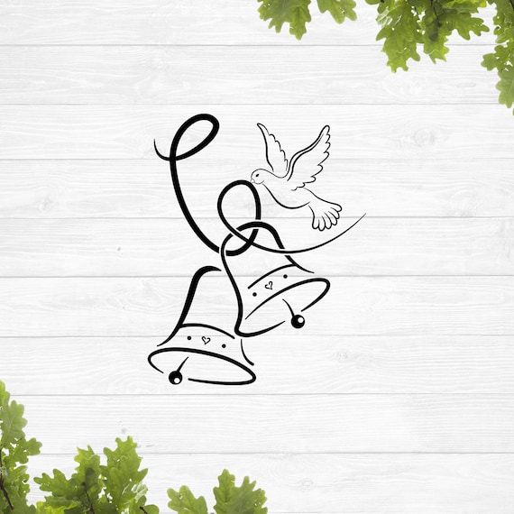 Wedding Doves Bells