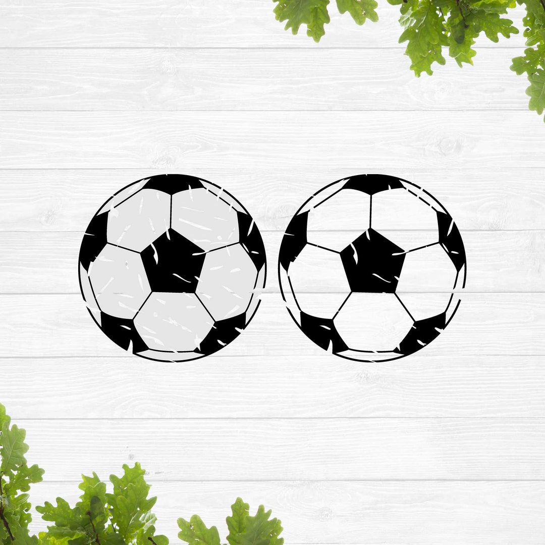 Distressed Soccer Ball Svg, Simple Soccer Ball Svg, Grunge Soccer Ball ...