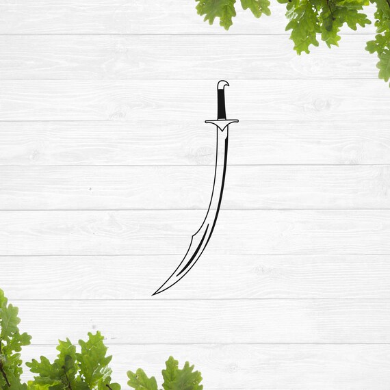 Arabian Sword Vector