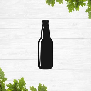 Beer Bottle Svg, Beer Monogram Svg, Beer Bottle Silhouette, Better ...