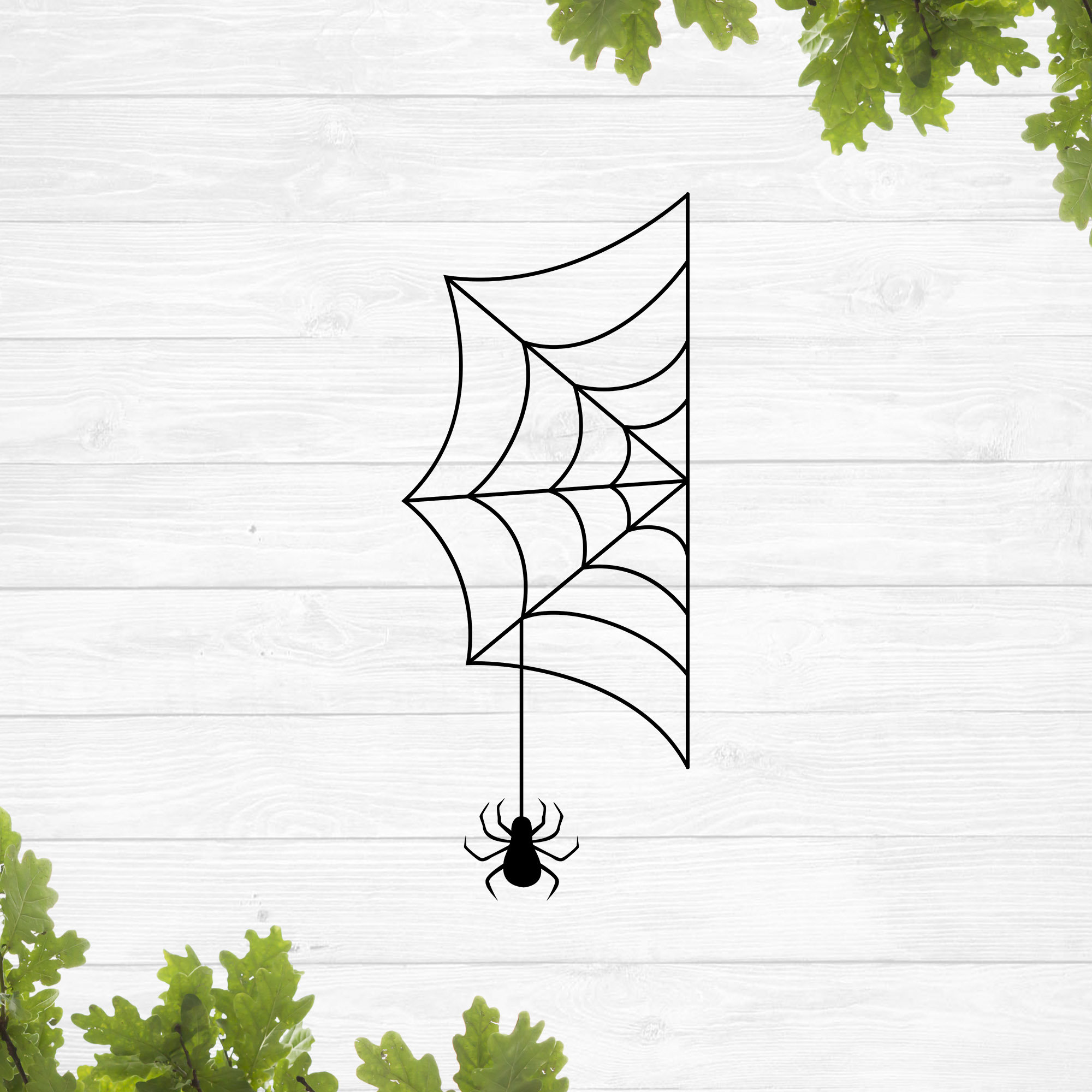 Realistic Corner Spider Web Svg - Etsy