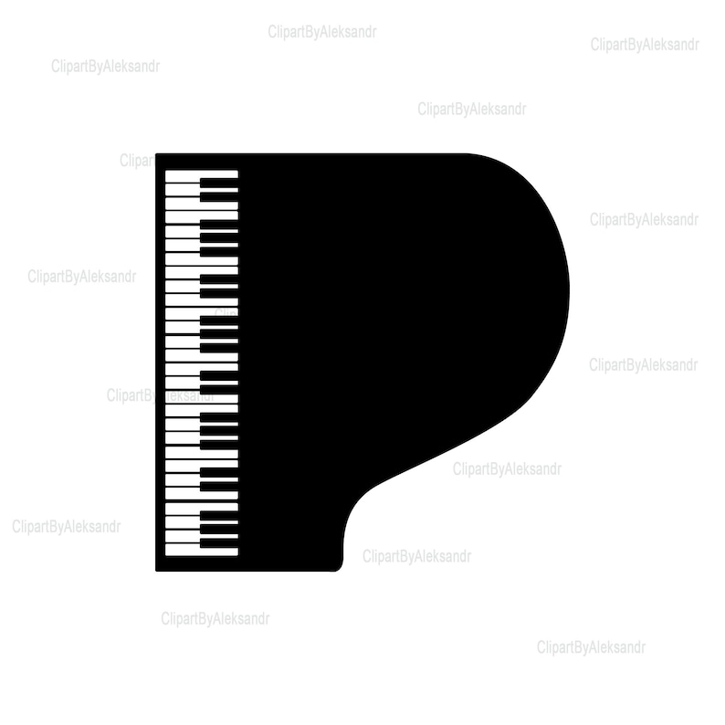 Simple Piano Svg Piano Keys Svg Piano Keyboard Svg Piano - Etsy