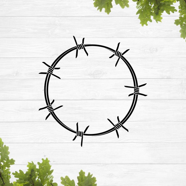 Barbed Wire Wreath - Etsy