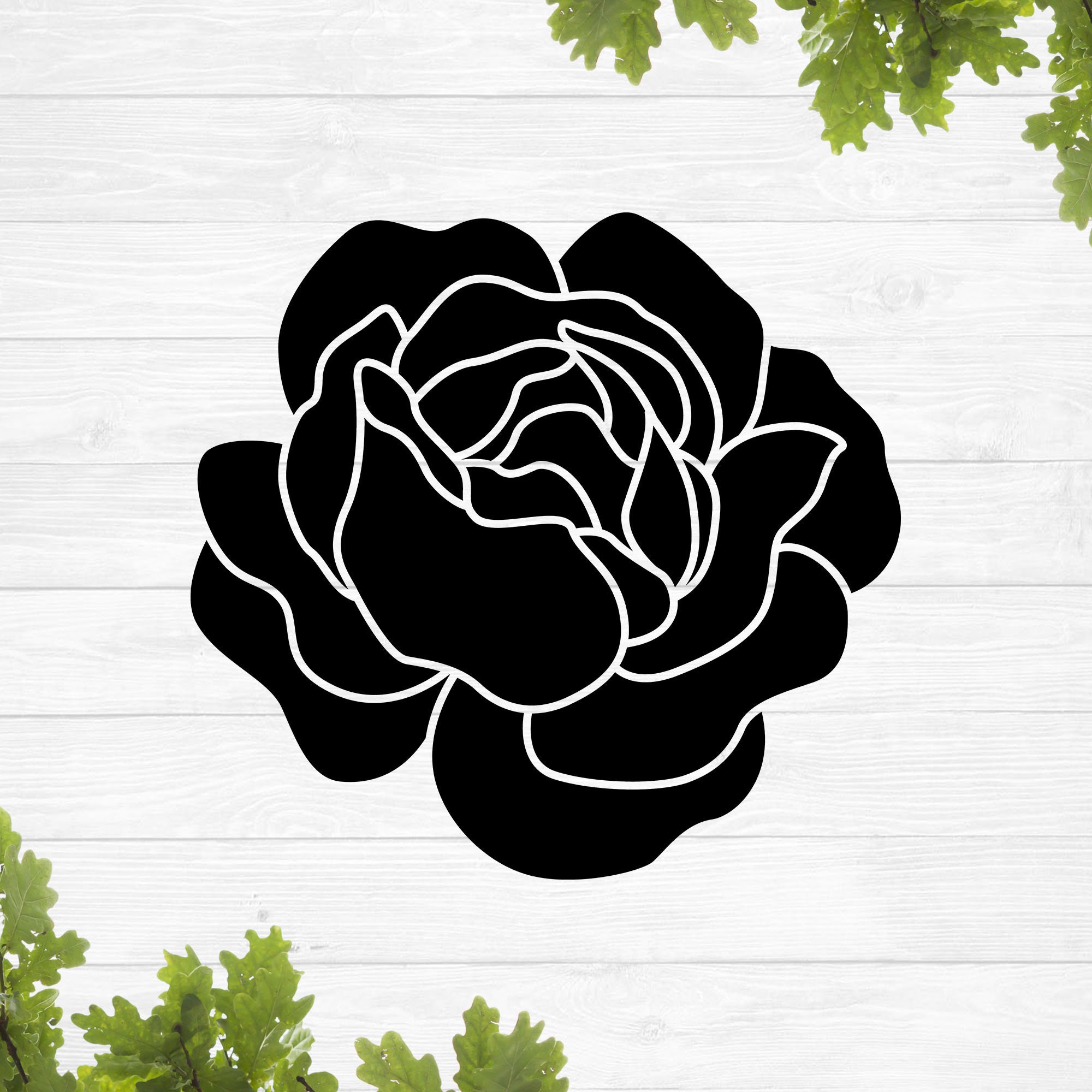 Peony Svg Peony Flower Clipart Rose Svg Rose Flower Vector - Etsy