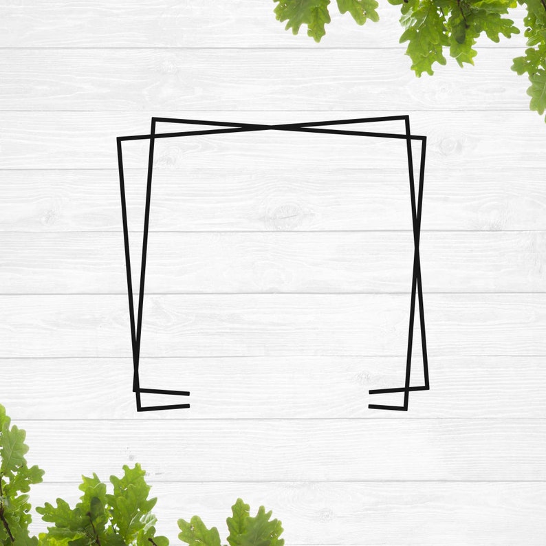Border Svg, Square Border Svg, Simple Border Svg, Square Frame Svg ...