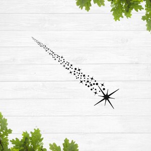 Shooting Star Svg, Sparkle Svg - Etsy