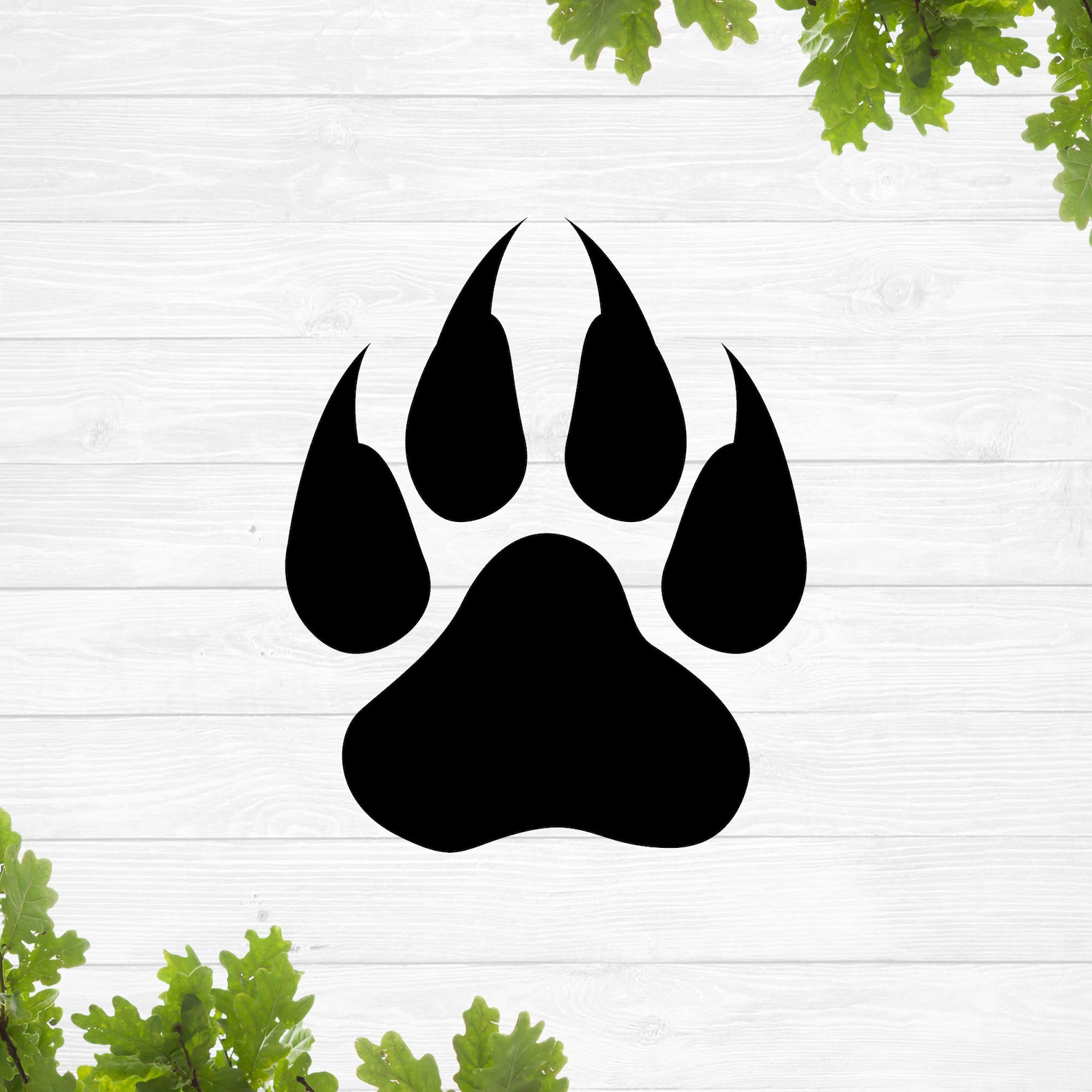 Panther Paws Svg, Panther Paw Print Svg, Paw Monogram Svg, Tiger Paw ...