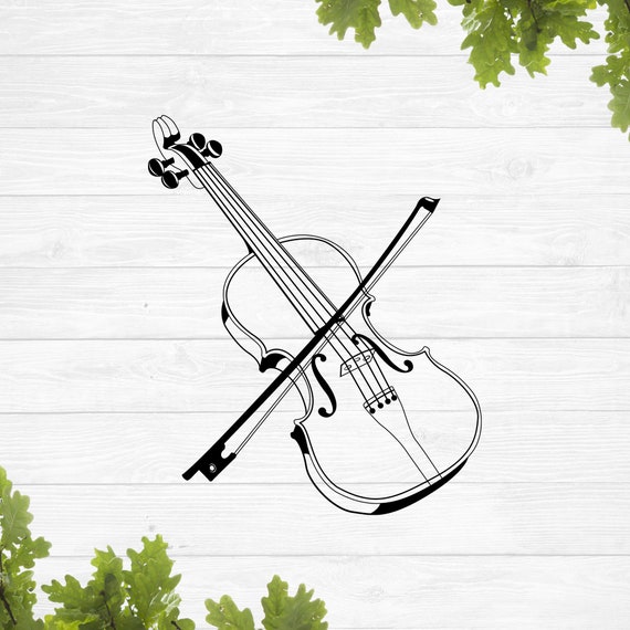SVG Violin Svg 2 Violin Icon Svg Violin Png Musical - Etsy Australia