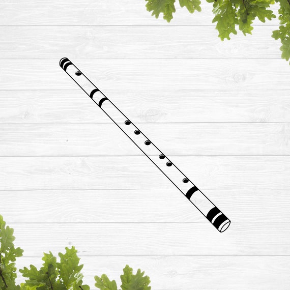 SVG Flute Svg Music Svg Sublimation Design Files Vinyl - Etsy