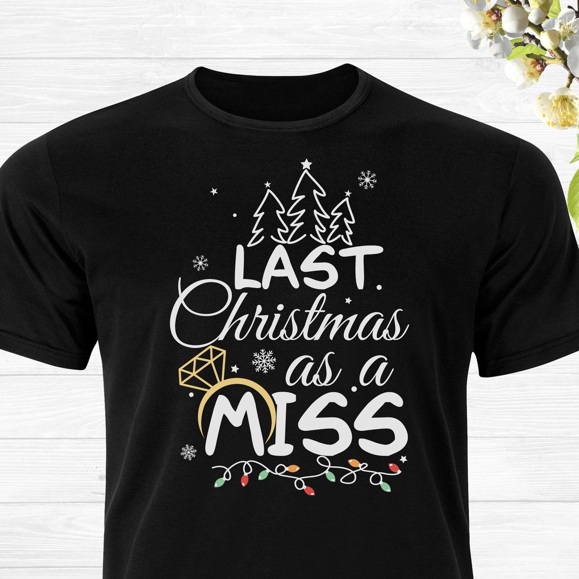 Last Christmas as a Miss Svg - Etsy