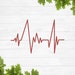 Heart Rhythm Svg, Heart Beat Svg, Heart Rate Svg, Heart Pulse Svg ...