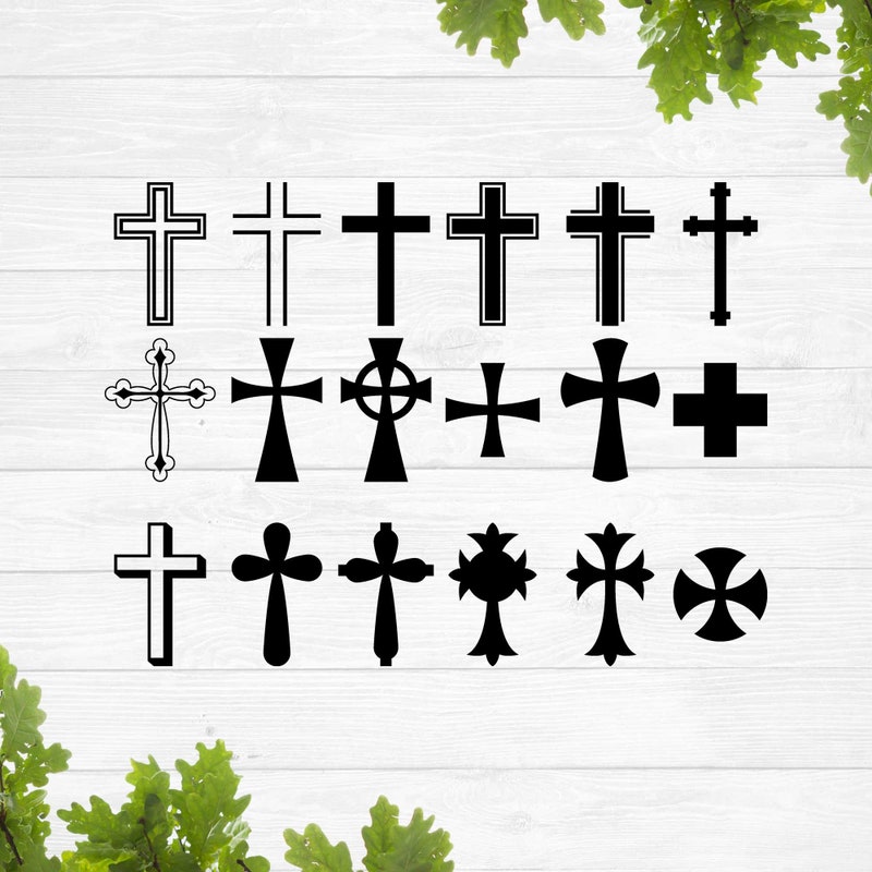 Cross Outline - Etsy