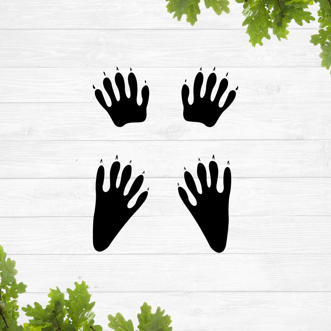 Raccoon Track Svg, Animal Feet Svg, Raccoon Print Svg, Coon Track Svg ...